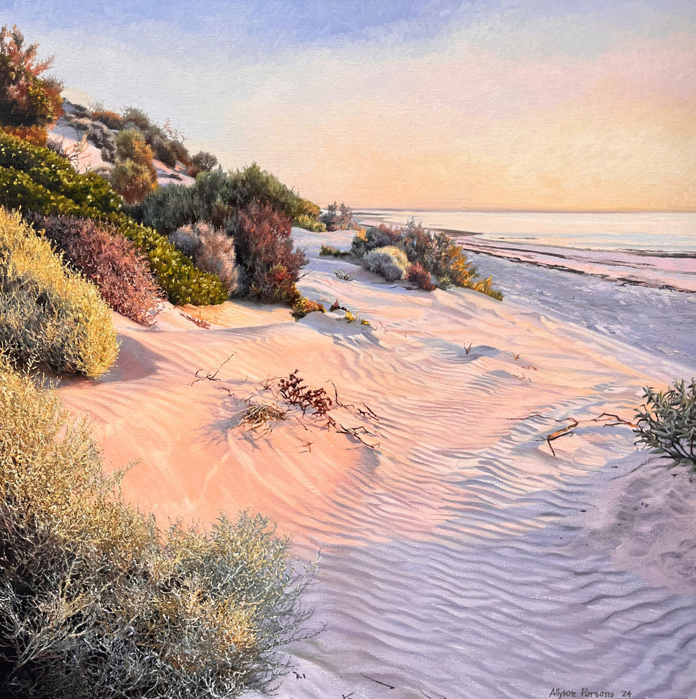 Cockle Beach Sunset – Allyson Parsons Art